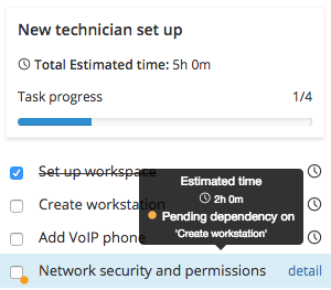 Create Ticket Tasks and Task Templates