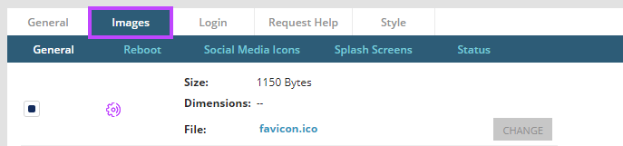 Change the N-able N-central images and logos