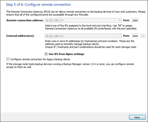 Install storage node on Windows