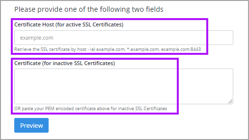 SSL Certificates