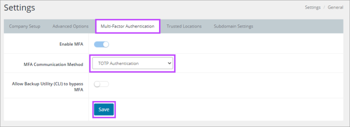 Multi-Factor Authentication (MFA)
